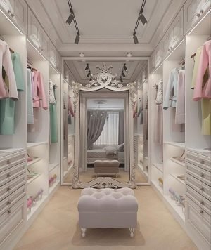 20 Dressing Room Ideas to Make Your Life More Glamorous - Unique-Homedesign