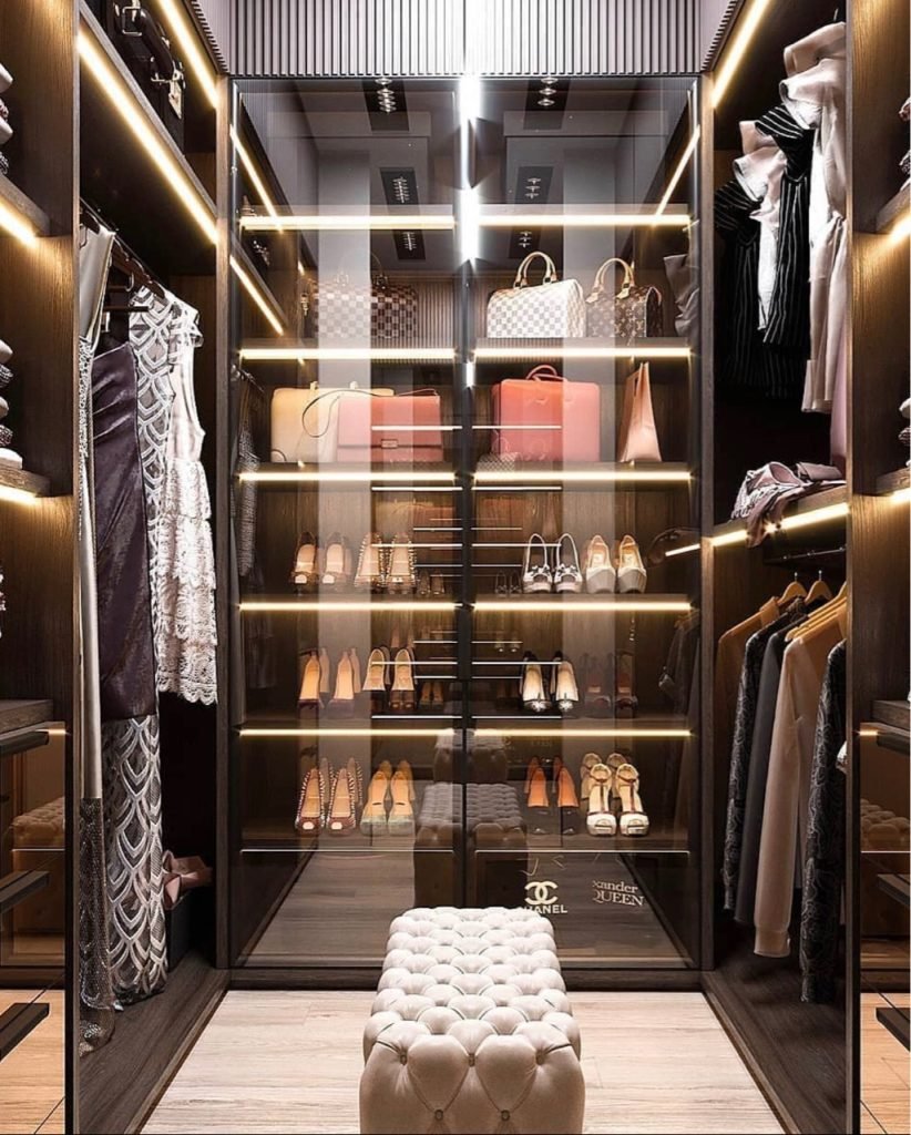 20 Dressing Room Ideas to Make Your Life More Glamorous - Unique-Homedesign