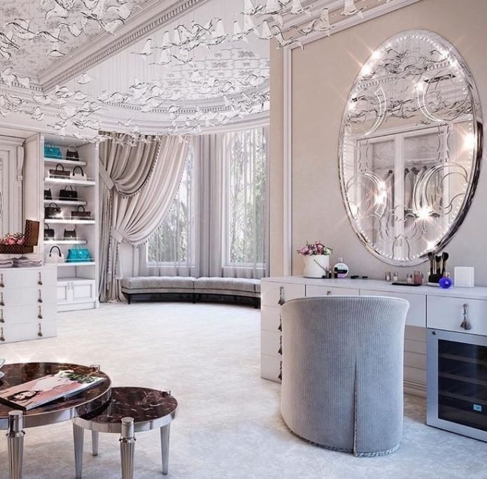 20 Dressing Room Ideas to Make Your Life More Glamorous - Unique-Homedesign